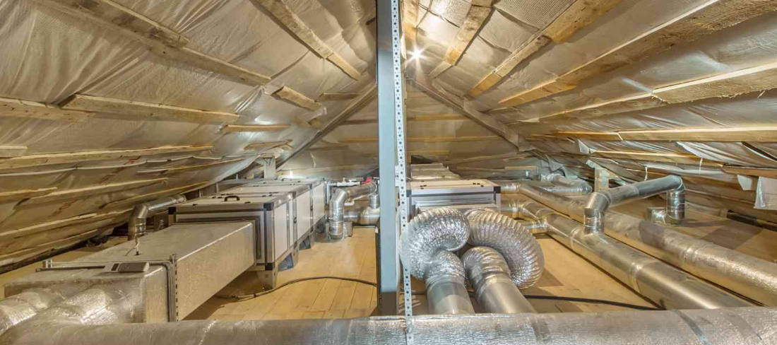 Air handler vent store